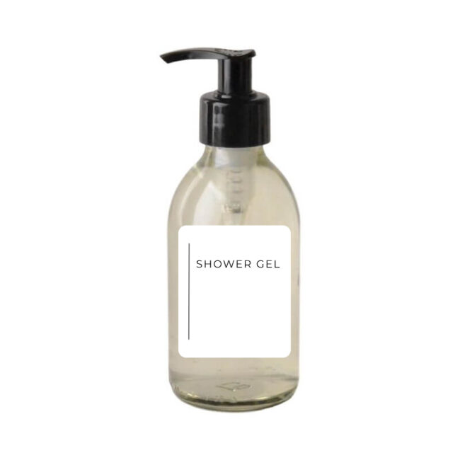 Buy Shower Gel Labels (60 X 51mm) Wholesale Online | Bulk Body Care
