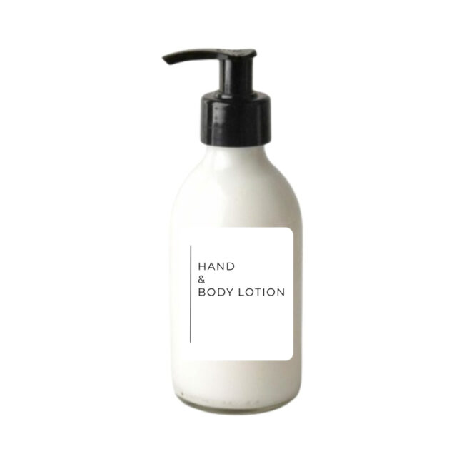 Buy Hand & Body Lotion Labels (60 X 51mm) Wholesale Online | Bulk Body Care