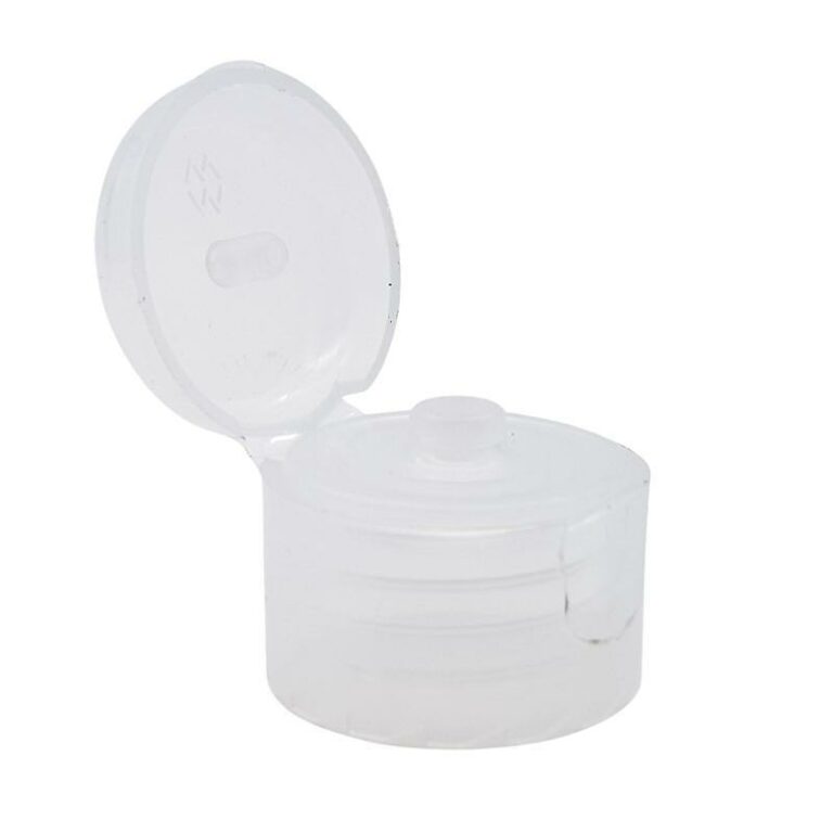 Buy Bulk Flip Top Cap Clear (24/410) Wholesale Online | Bulk Body Care